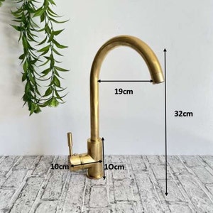 Moroccan Faucet Brass Basin Faucet - One Hole One Handle Mixer Faucet ...