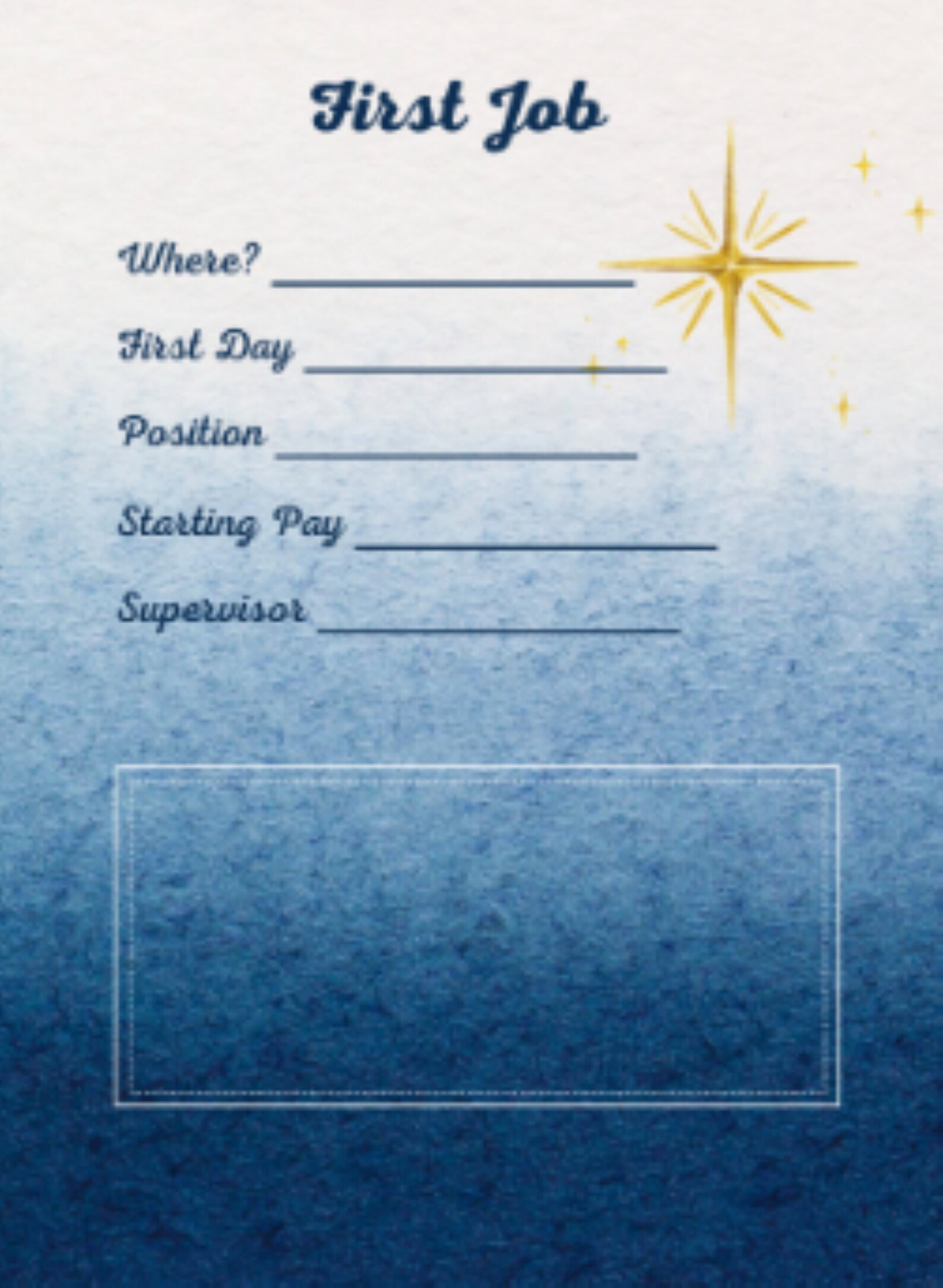 Star Edition Memory Book | High School Memory Book | Perfect for the ...