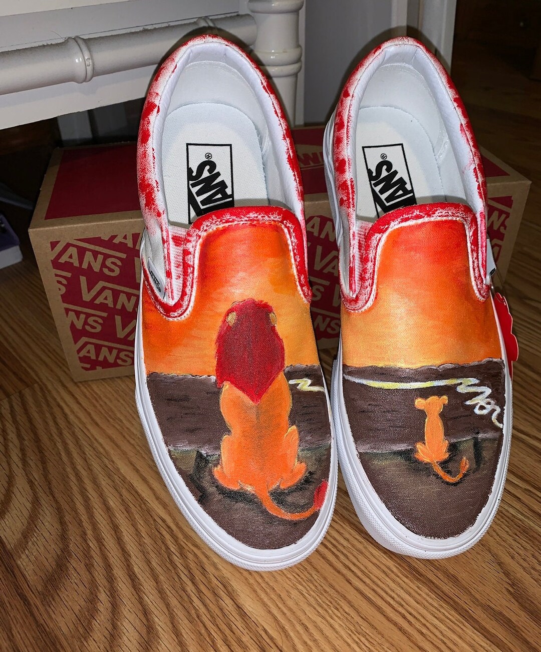 Custom Vans or Converse With Characters - Etsy