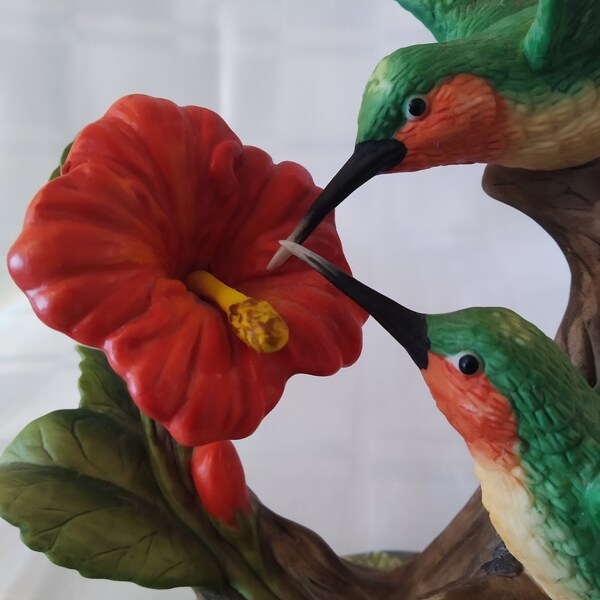 Porcelain Hummingbirds - Etsy