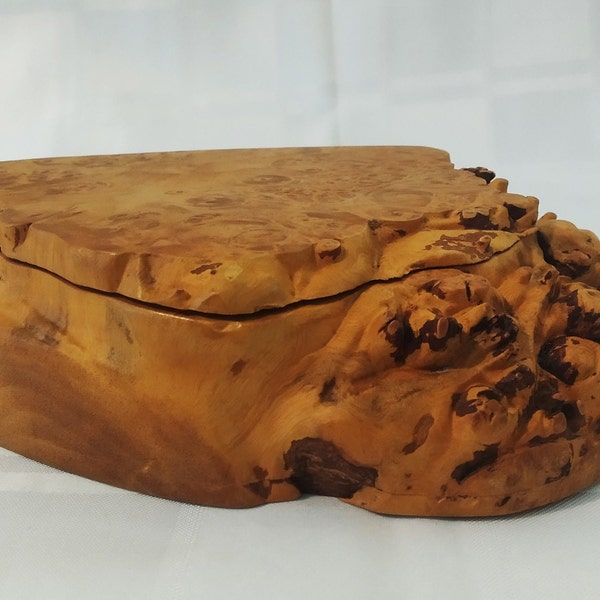 Burl Wood Box - Etsy