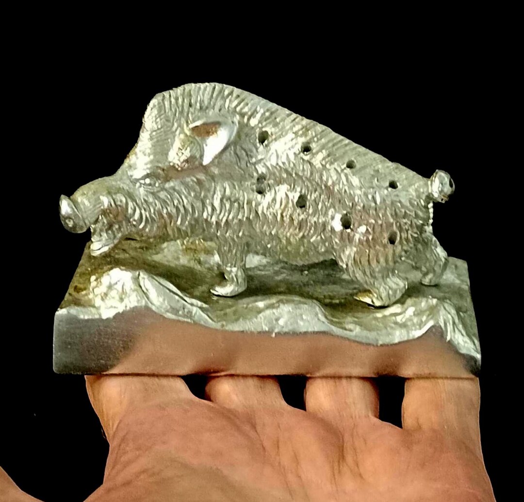 11.2 Cm Wild Boar Figurine, Wild Boar Talisman, Wild Pig Totem ...