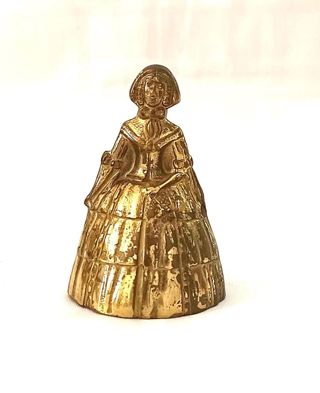 8 см Antique Brass Southern Belle Victorian Maiden Table Bell || Tea ...
