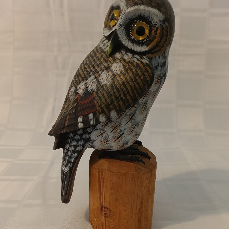 Vintage Owl Figurine - Etsy