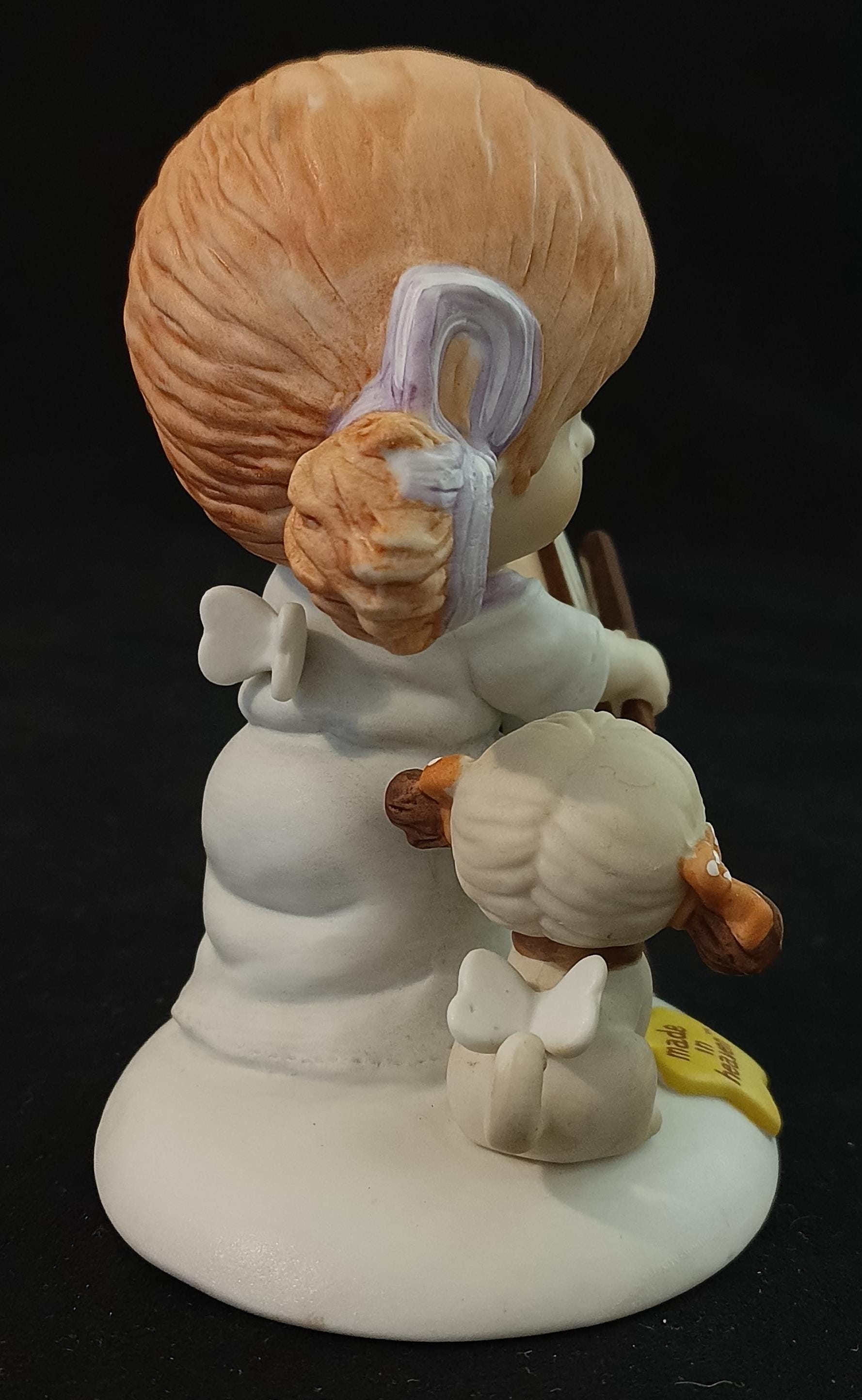 10 Cm Made in Heaven Heavenly Music Little Girl Plays Cello Puppy Has ...