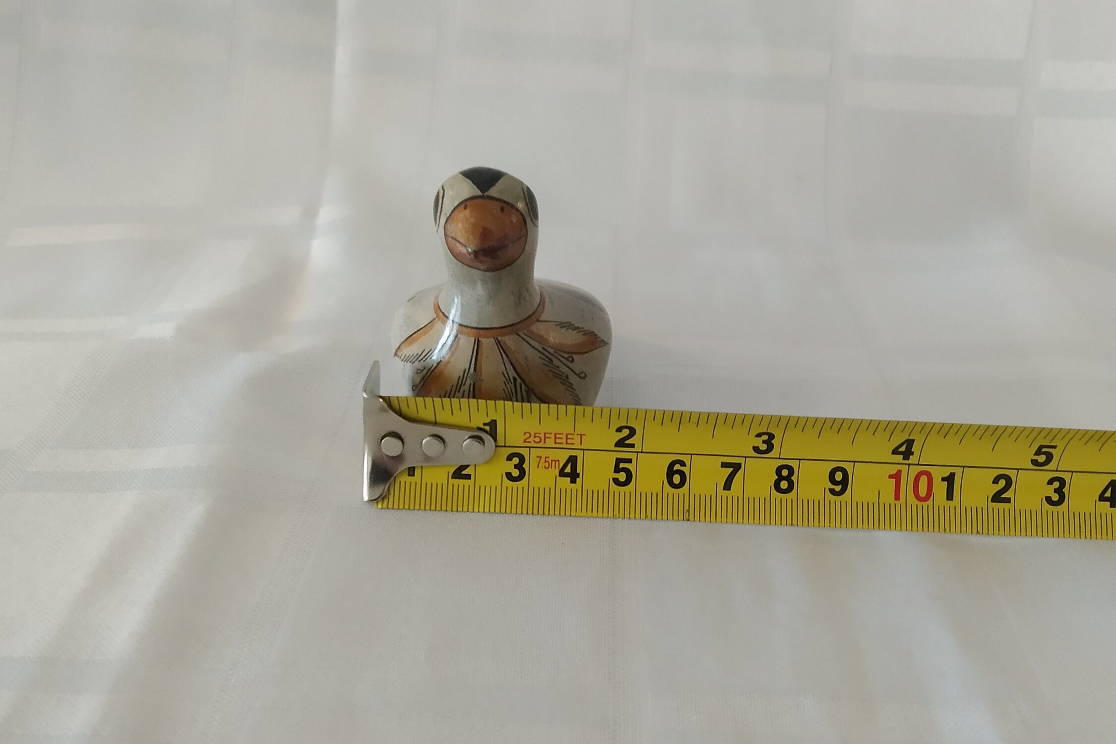 Mexican Tonal Pottery Hand Painted Bird Dove Figurines - Etsy