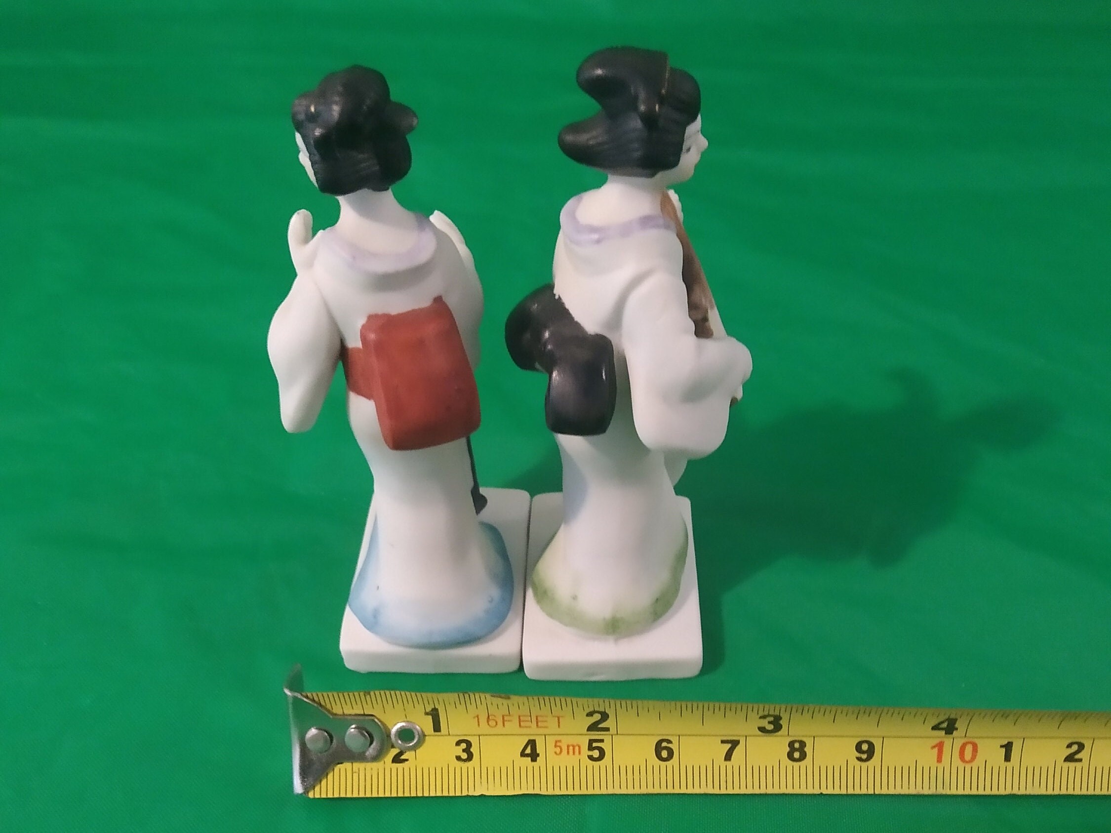 Vintage Duo Geisha Figurines From The 1960s Geisha Figurines Etsy
