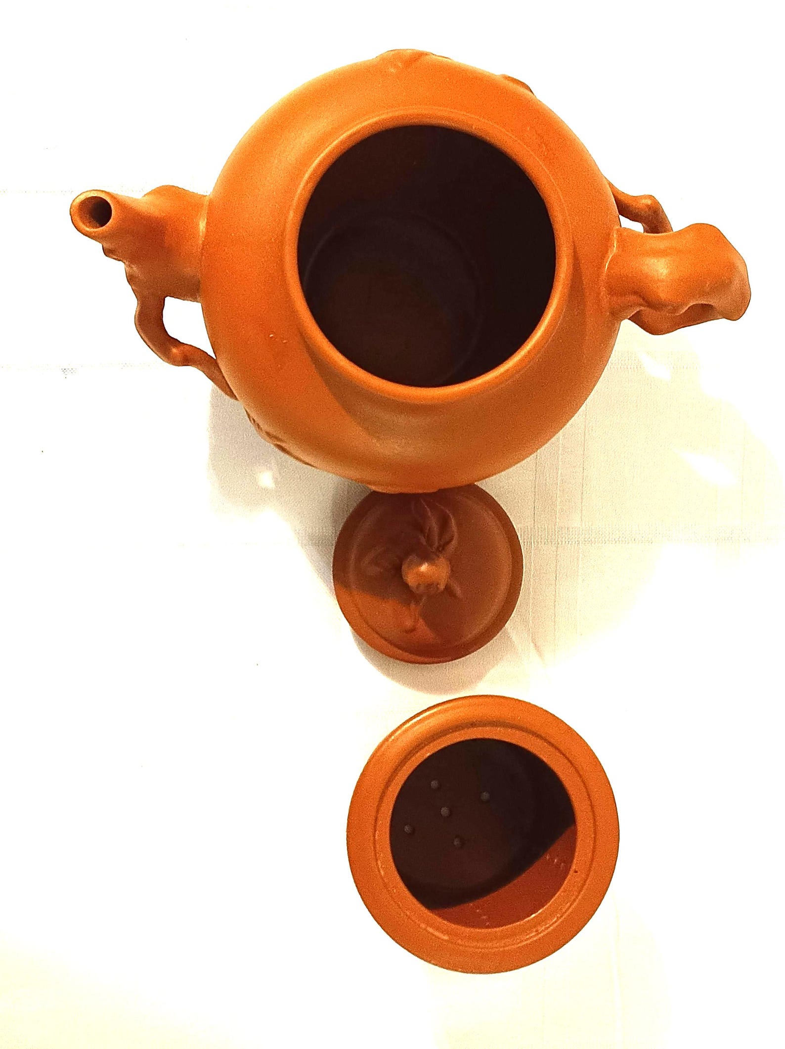 Ceramic Tea Infuser Set With Kettle, Teapot and 4 Mugs, Tea Serving Set ...