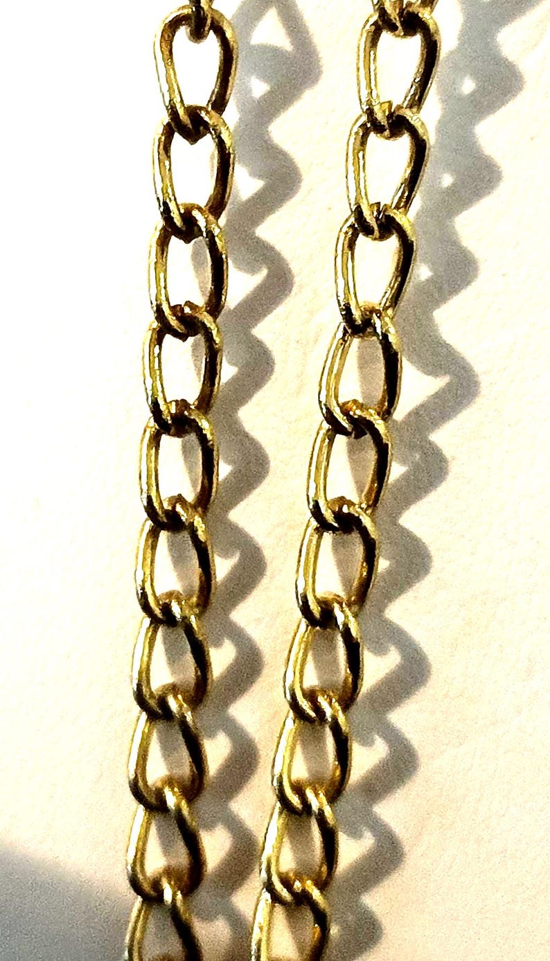 5 Cm Gold Tone Pearl Eyes Enamel Frog Necklace, 27" Chain, 1970's ...