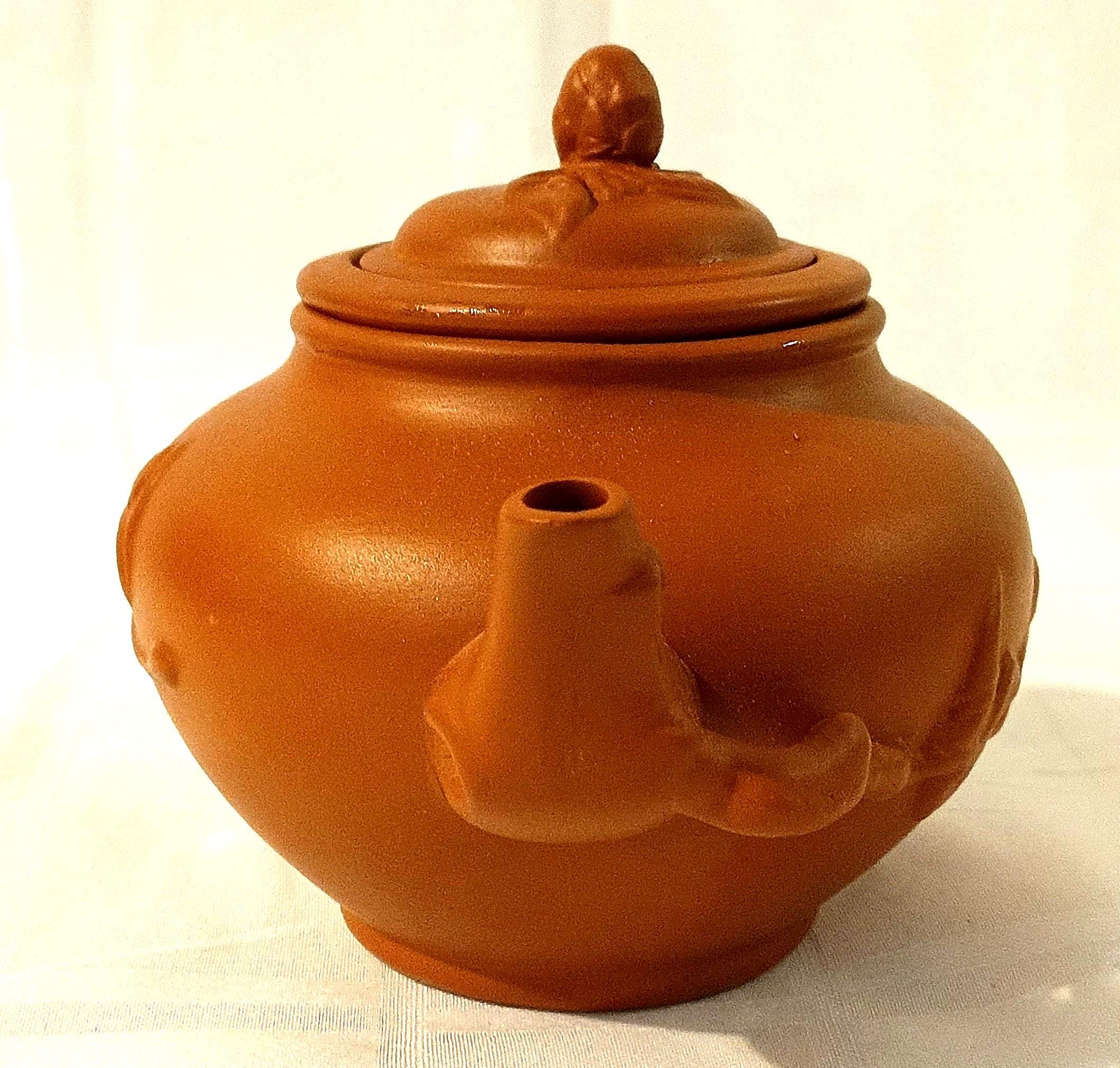 Ceramic Tea Infuser Set With Kettle, Teapot and 4 Mugs, Tea Serving Set ...