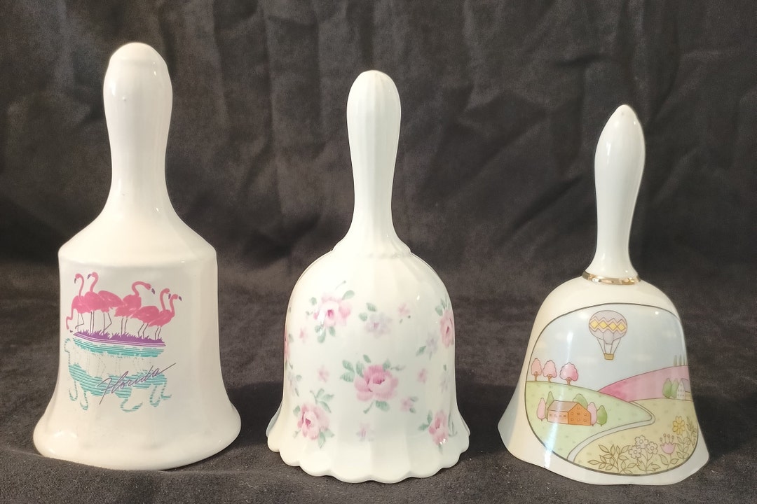 Set of Porcelain Bells, One Tuscany Collection, Lynn Hollin, Table ...
