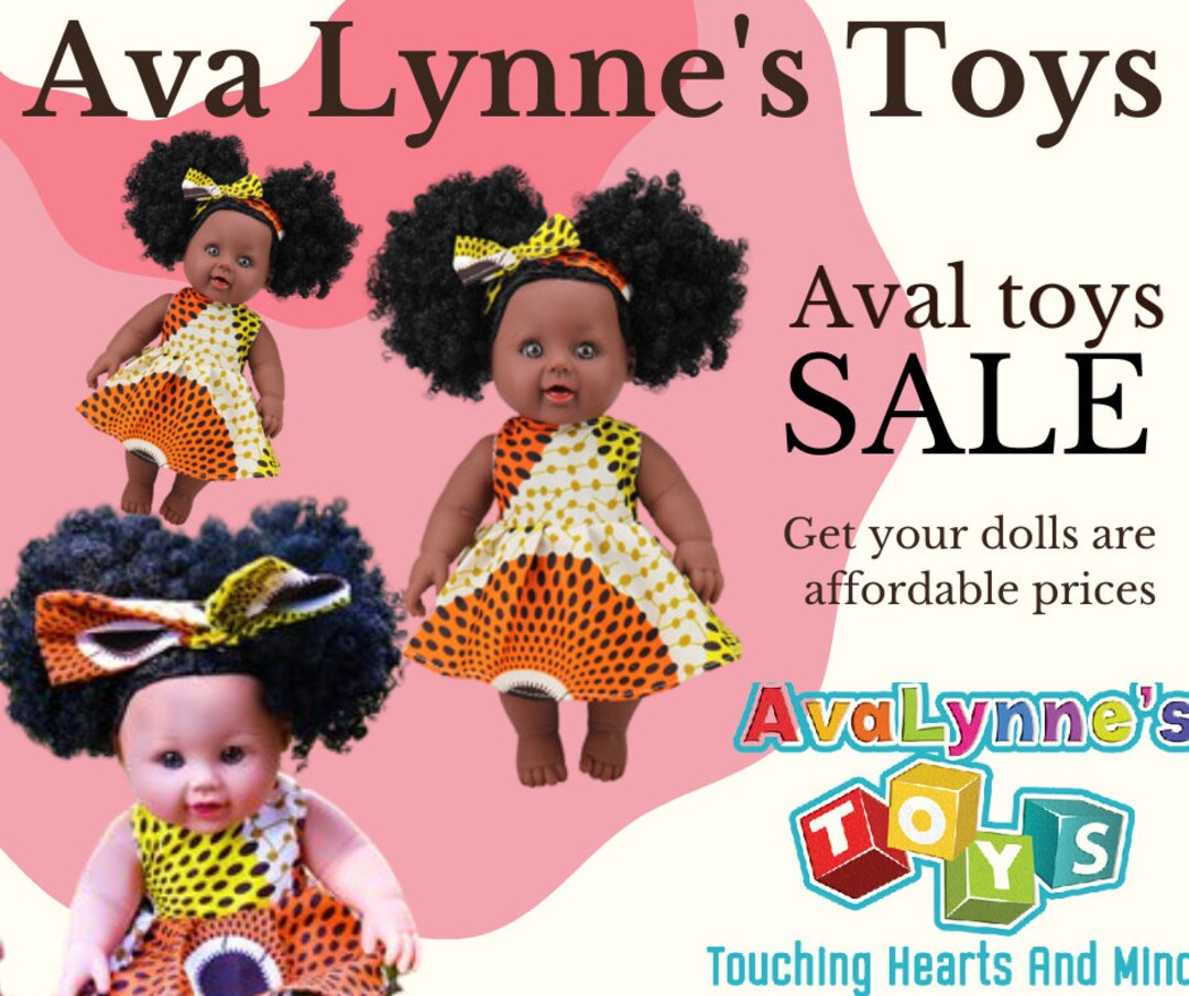 Ava Doll Orange Dress Having Variations of Cinnamon, Golden, and ...