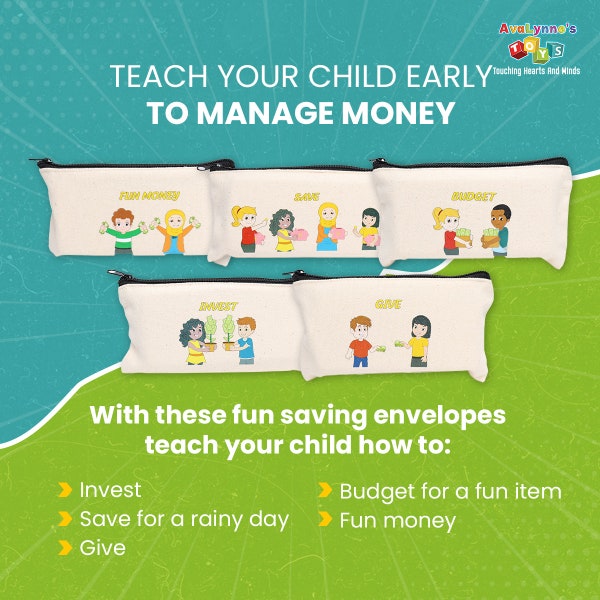 Zipper Cash Envelopes - Etsy