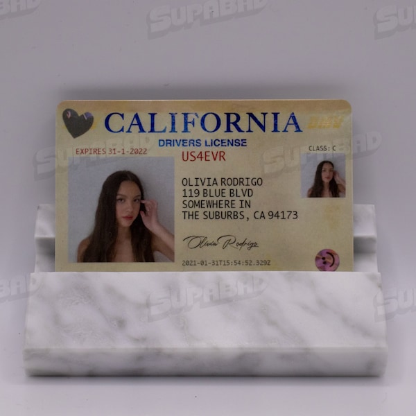 Olivia Rodrigo Drivers License - Etsy Canada