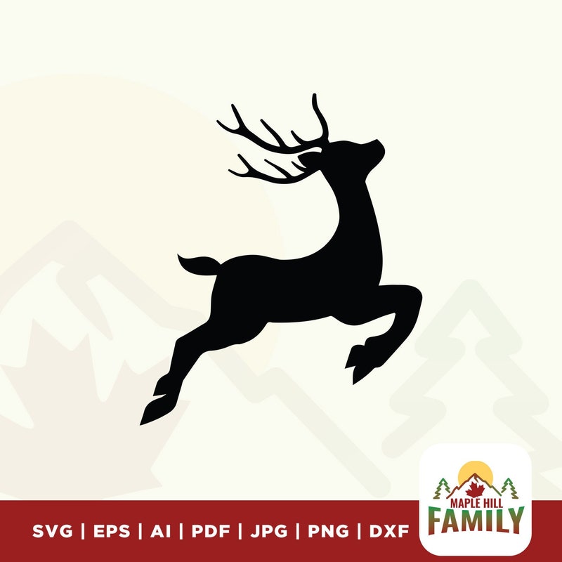 Flying Reindeer - Etsy
