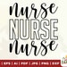 Nurse SVG File Svg, Nurse Life Svg, Medical Word SVG, Doctor Svg, Nurse ...