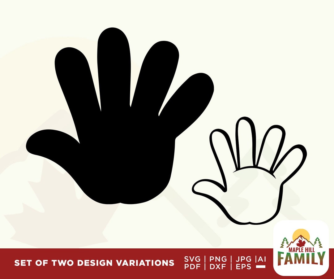 Hand Svg, T-shirts, Svg Designs, Finger Svg, Five Svg, Hi Five Png ...