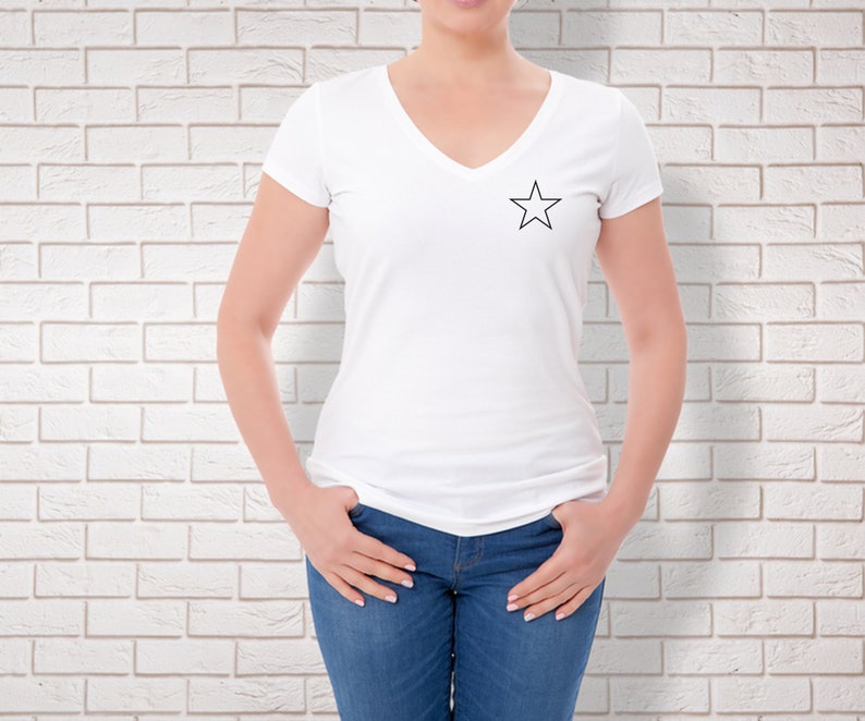 Star Svg for Commercial Use Cricut Cut File Star Outline - Etsy