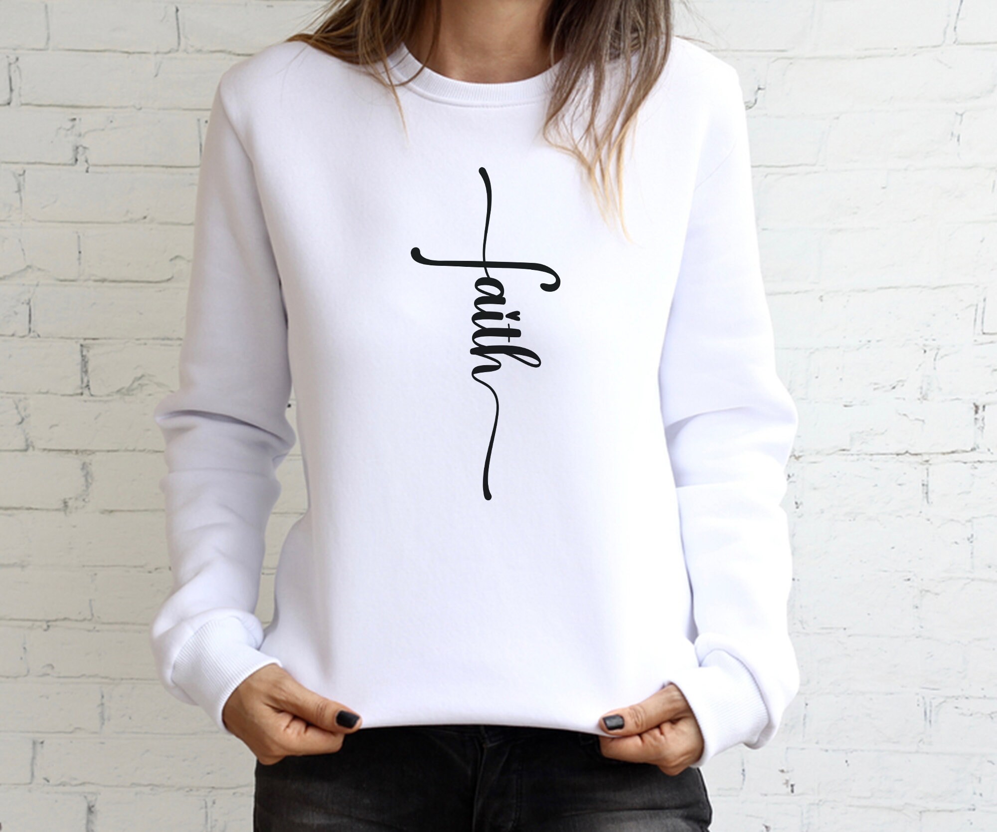 Cruz de fe SVG imágenes prediseñadas de fe fe svg diseño de - Etsy España