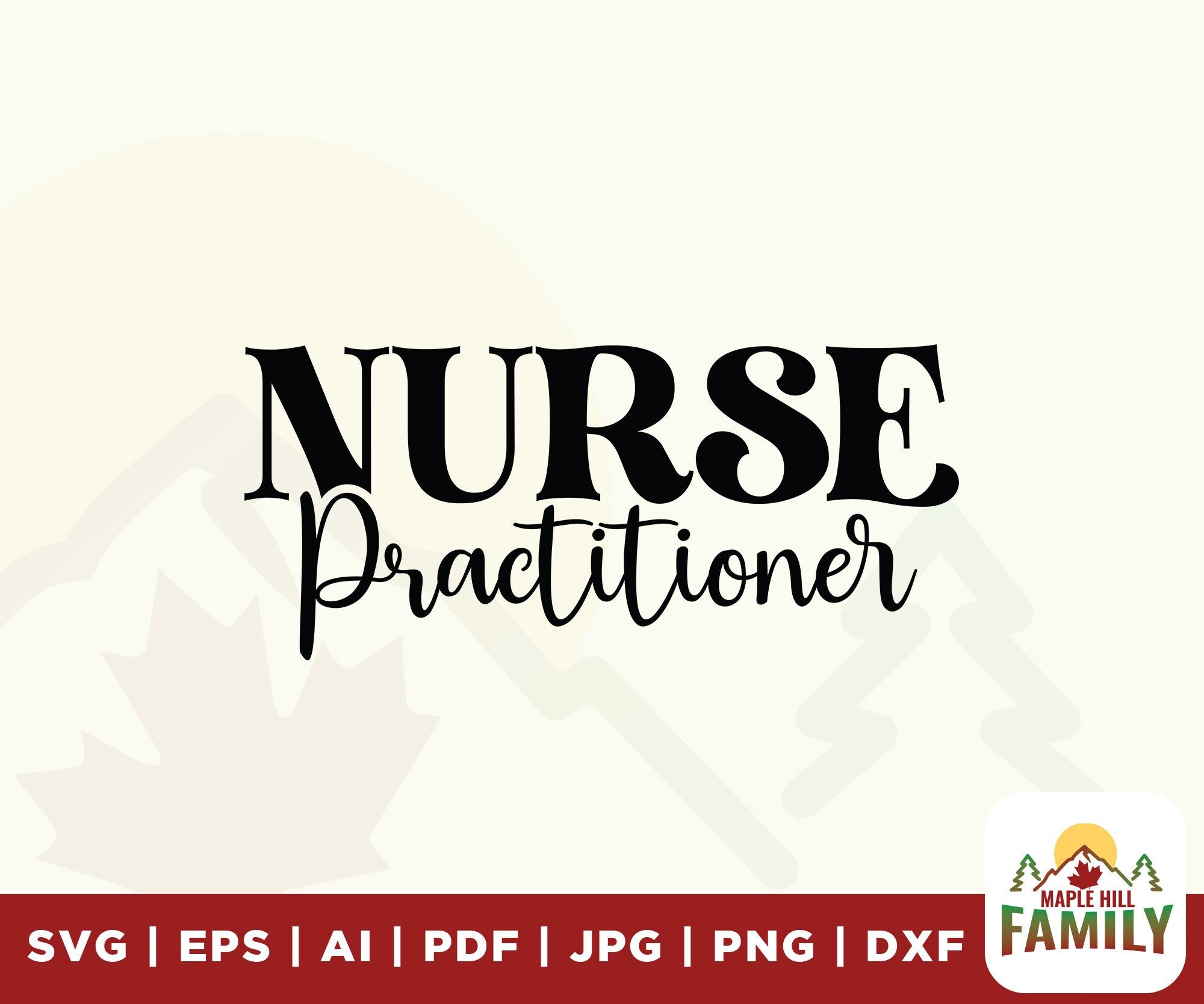 Nurse Practitioner Svg Nurse Svg Practitioner Svg NP - Etsy