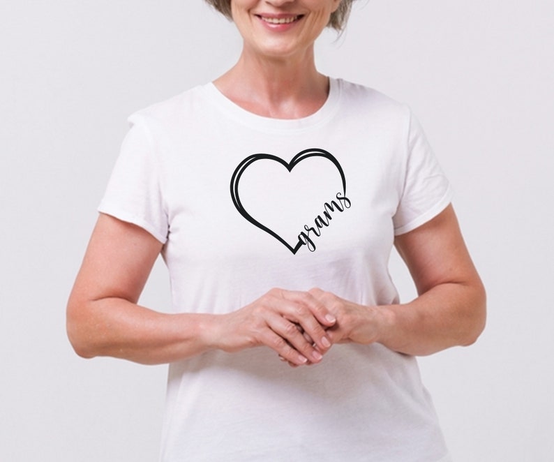 Grams Heart Svg Instant Digital Download Svg Png Dxf and - Etsy