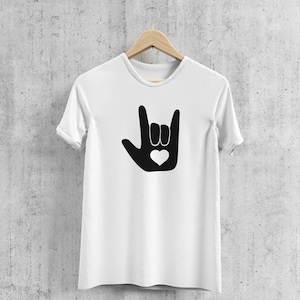 ASL I Love You Heart Svg, Digital Cut File, American Sign Language Svg ...