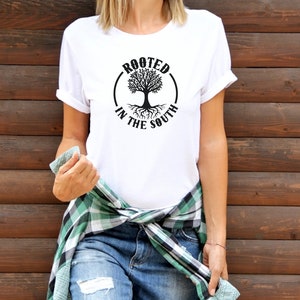 Southern Svg, Southern Roots Svg, Rooted in the South, Tree With Roots ...