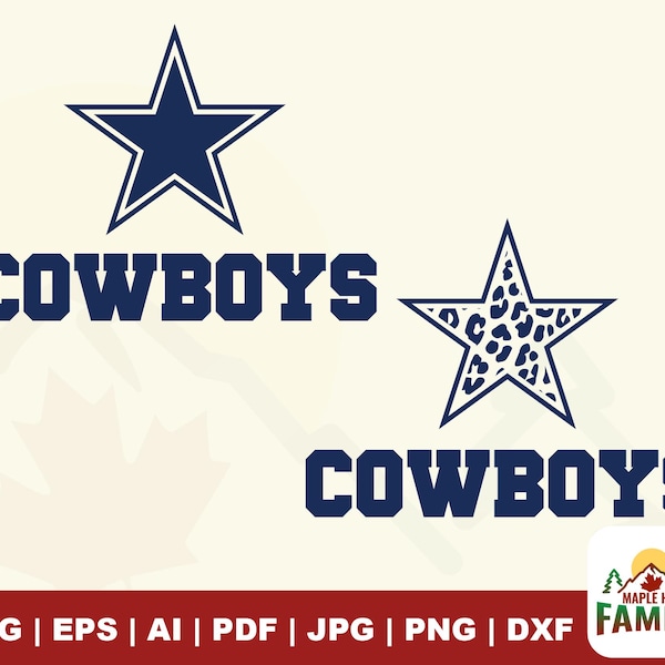 Dallas Cowboys Clip Art - Etsy