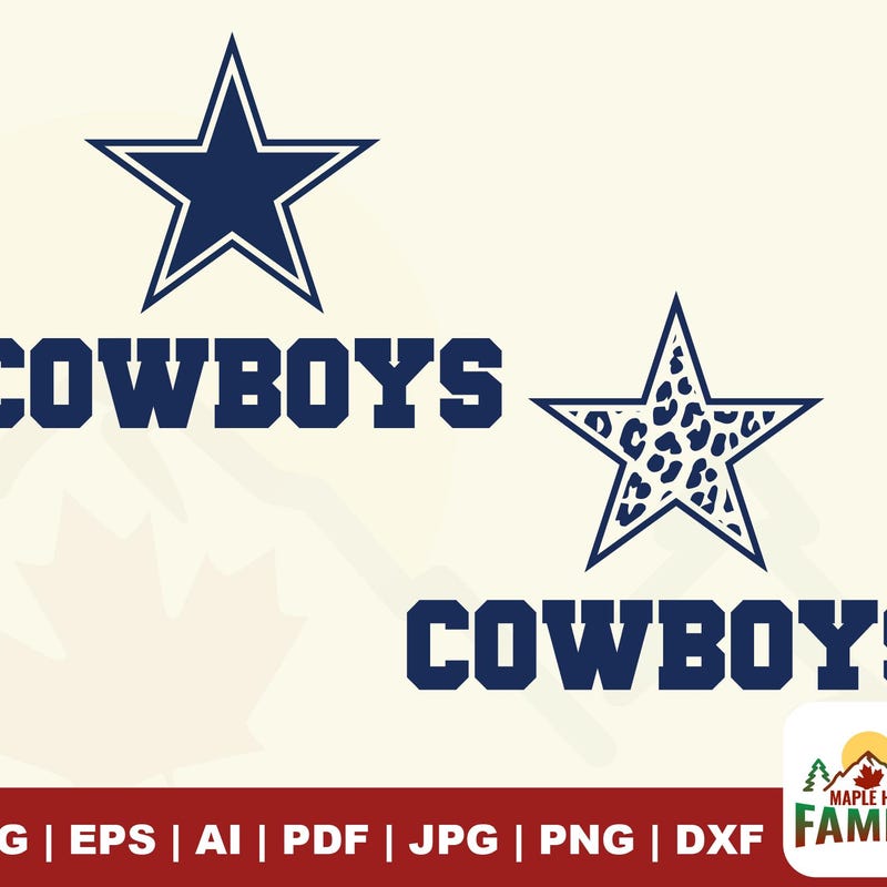 Cowboy Star Vectorized - Etsy