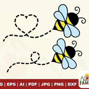 Bee SVG, Layered Cut File, Bumble Bee Cutting File, Cute Honey Bee Svg ...
