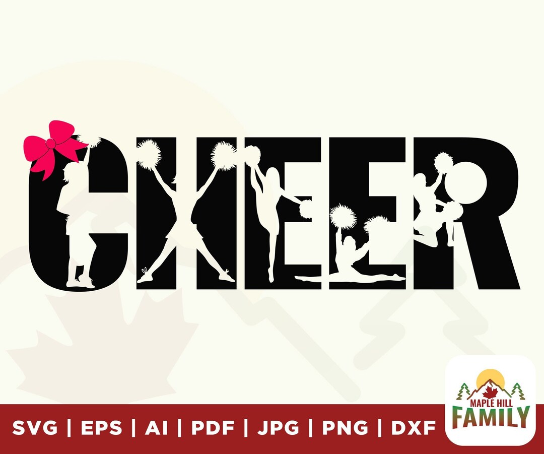 Cheer Svg Cheerleader Svg Cheer Word SVG Cheer Shirt SVG - Etsy UK