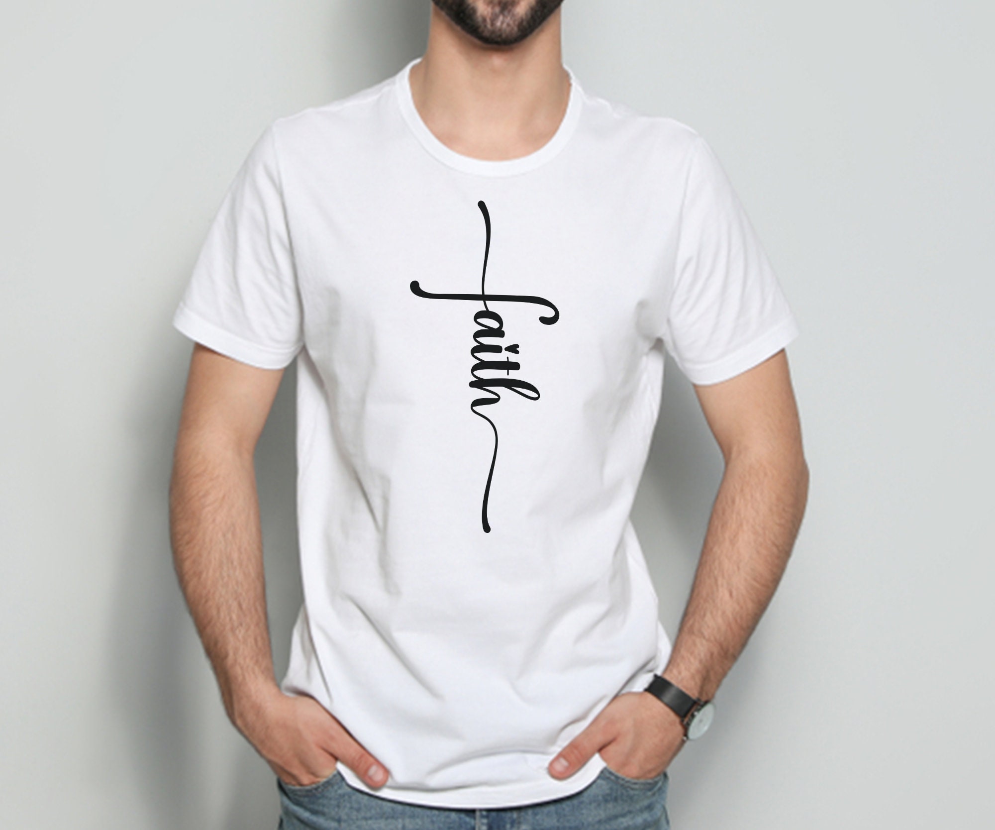 Cruz de fe SVG imágenes prediseñadas de fe fe svg diseño de - Etsy España