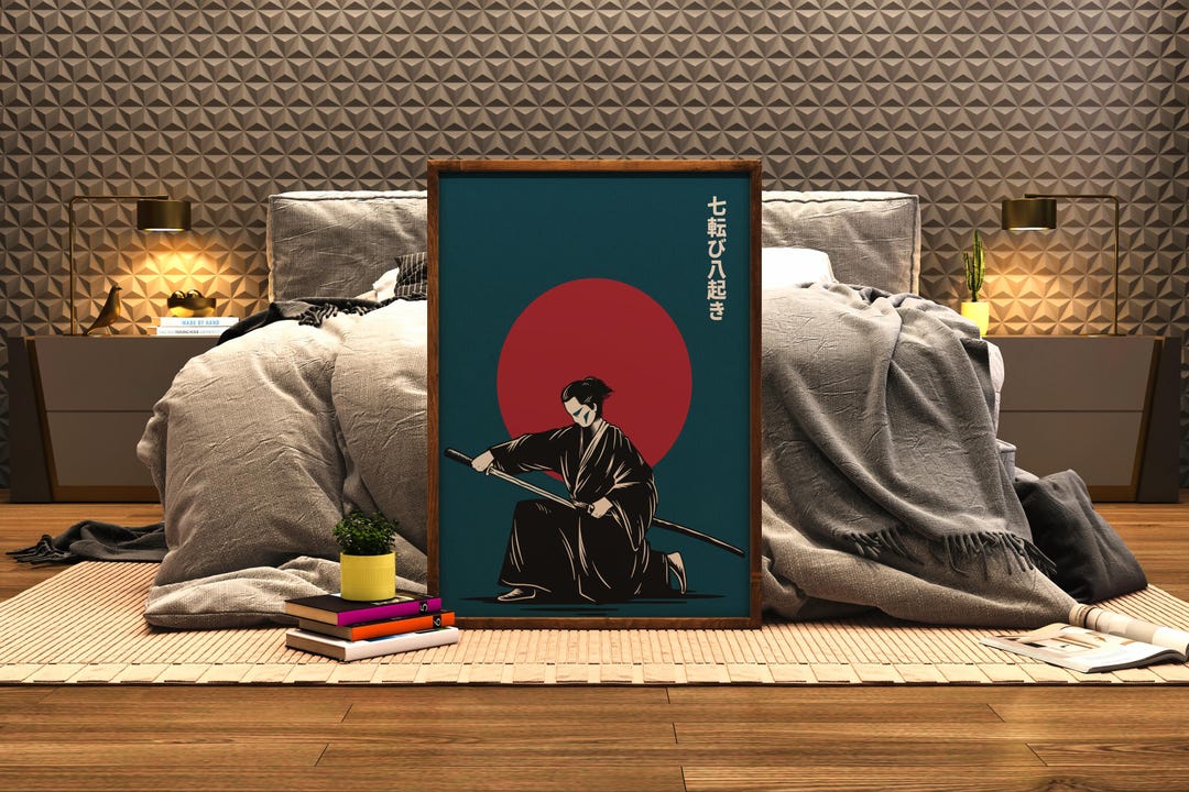 Maximalist Japanese Wall Art, Eclectic Vintage Gallery Wall Set ...