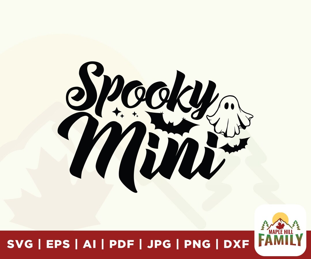 Spooky Mini Svg, Spooky Svg, T-shirts, Spooky Mini Svg, Spooky Mini Png ...