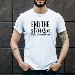 End the Stigma Mental Health Awareness Svg, End the Stigma Svg, Mental ...