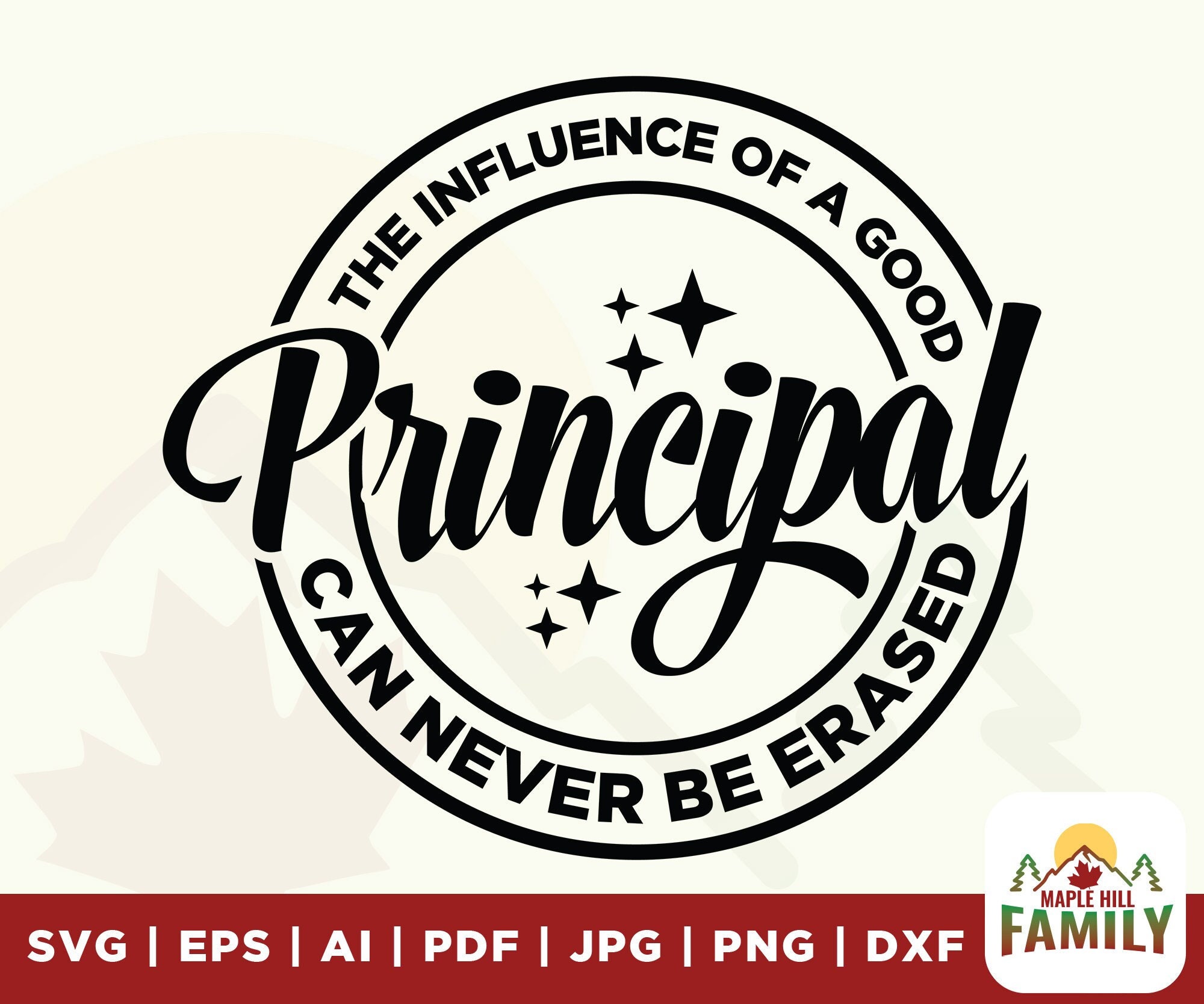 Principal SVG Teacher Svg Influence Svg Principal Shirt - Etsy Canada