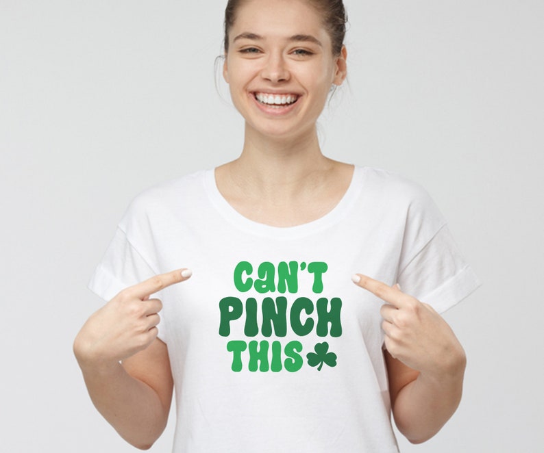 Can't Pinch This SVG St Patrick's Day SVG St. Paddy - Etsy