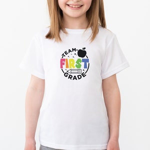 Team First Grade Svg, First Grade Shirt Svg, 1st Grade Gift Svg, 1st ...