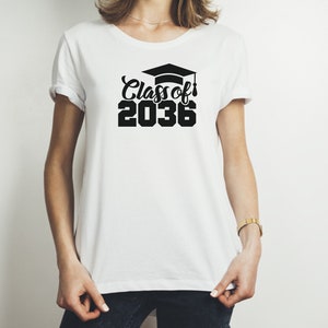 Class of 2036 Svg, 2036 Svg, Senior Class Graduate Svg, Graduation ...