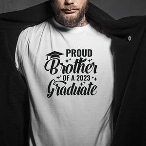 Proud Brother of 2023 Graduate Svg, Grad of 2023 Svg, Class of 2023 Svg ...
