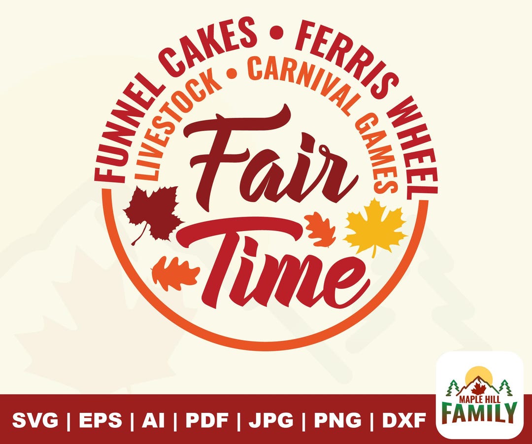 Fair Svg, Funnel Cakes Svg, Ferris Wheel Svg, Livestock Svg, State Fair ...