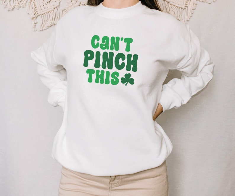 Can't Pinch This SVG St Patrick's Day SVG St. Paddy - Etsy