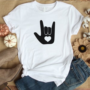 ASL I Love You Heart Svg, Digital Cut File, American Sign Language Svg ...