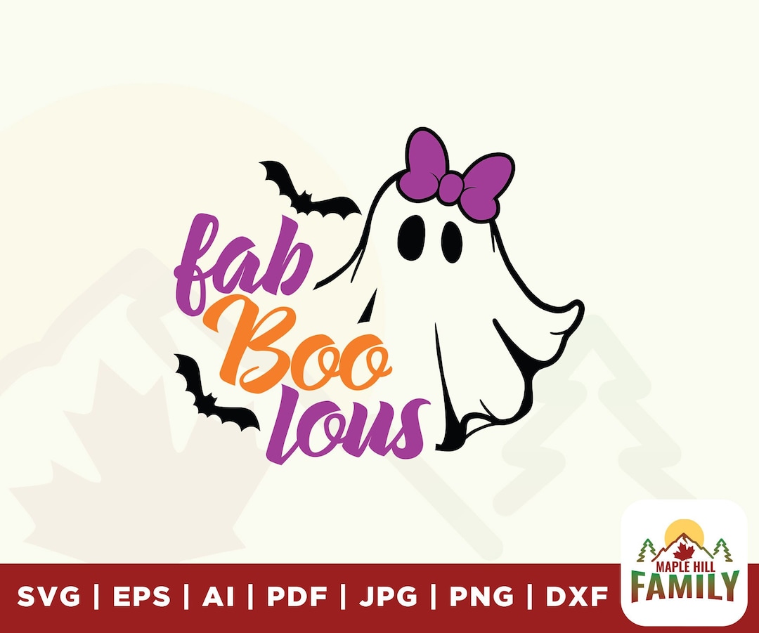 Fab Boo Lous Svg, Halloween Svg, Halloween Shirt Design, Halloween ...