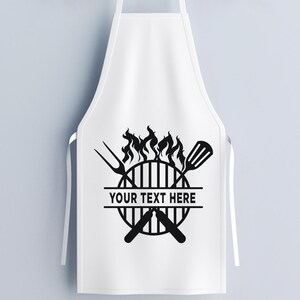 Grilling BBQ Grill Name Frame SVG, Dad Grillmaster Cut File (digital ...