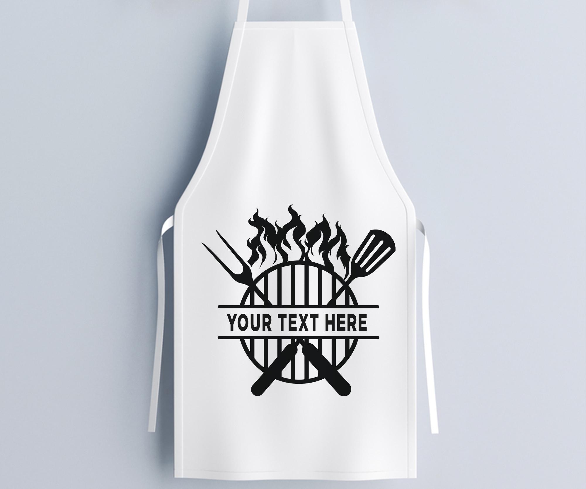 Grilling BBQ Grill Name Frame SVG, Dad Grillmaster Cut File (digital ...