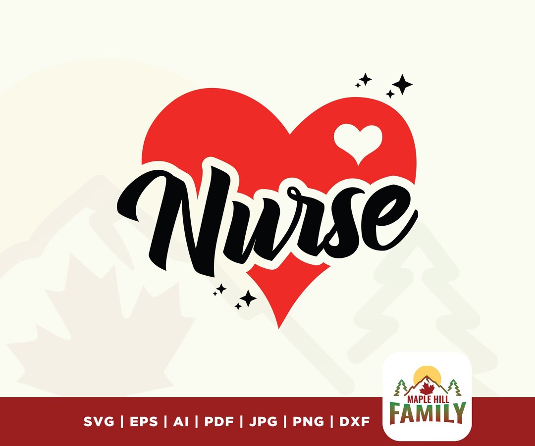 Valentines Nurse Svg, Valentine Day Svg, Shirts Svg, Nurse Valentine ...