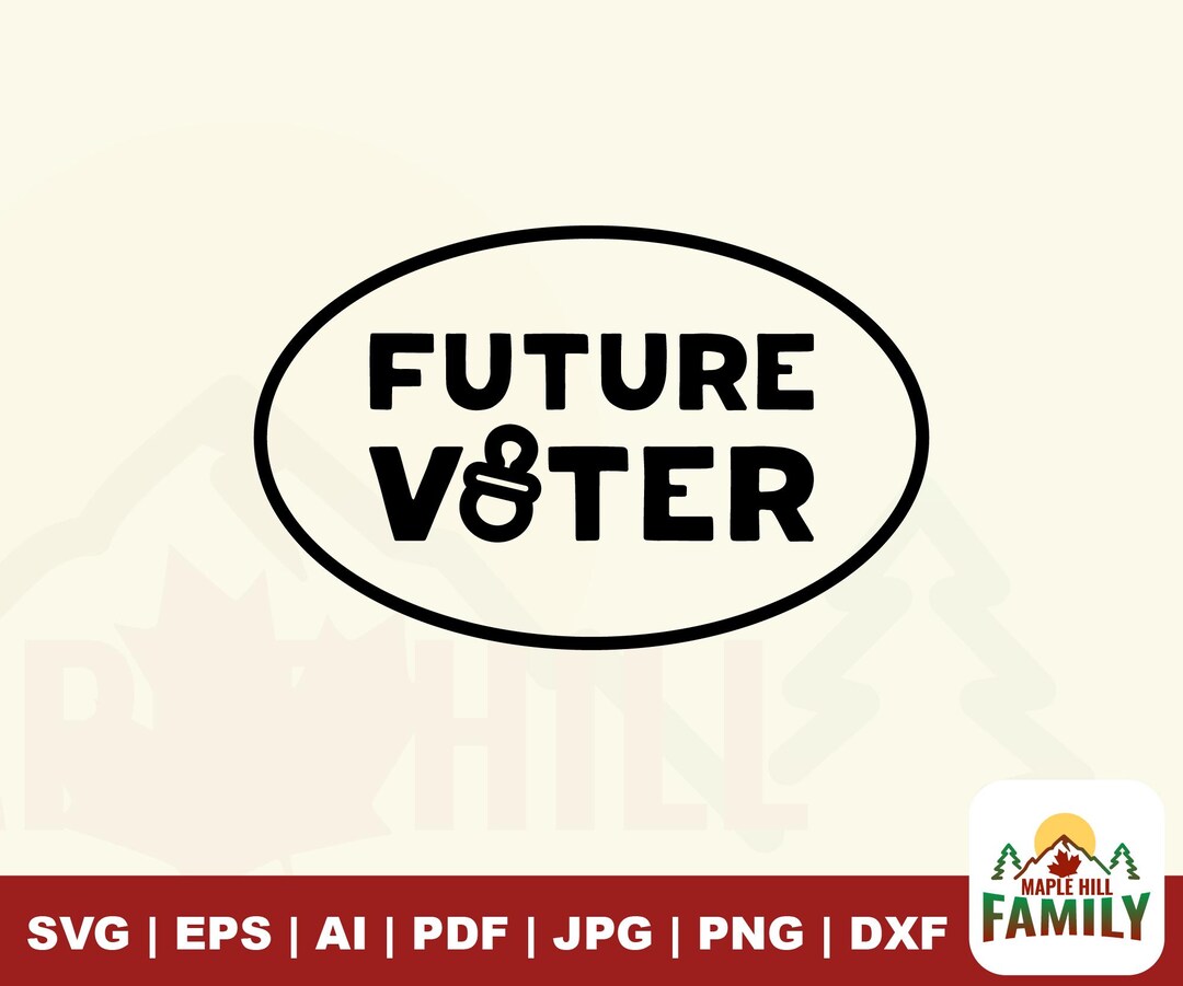 Future Voter Png , 2024 Vote Svg, Baby Voting, Baby Clothes, Funny ...