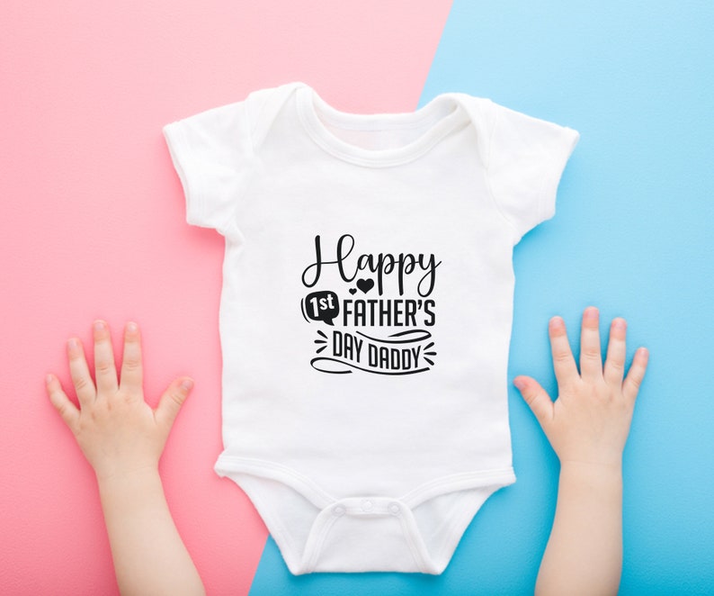 Happy 1st Father's Day Daddy Instant Digital Download - Etsy