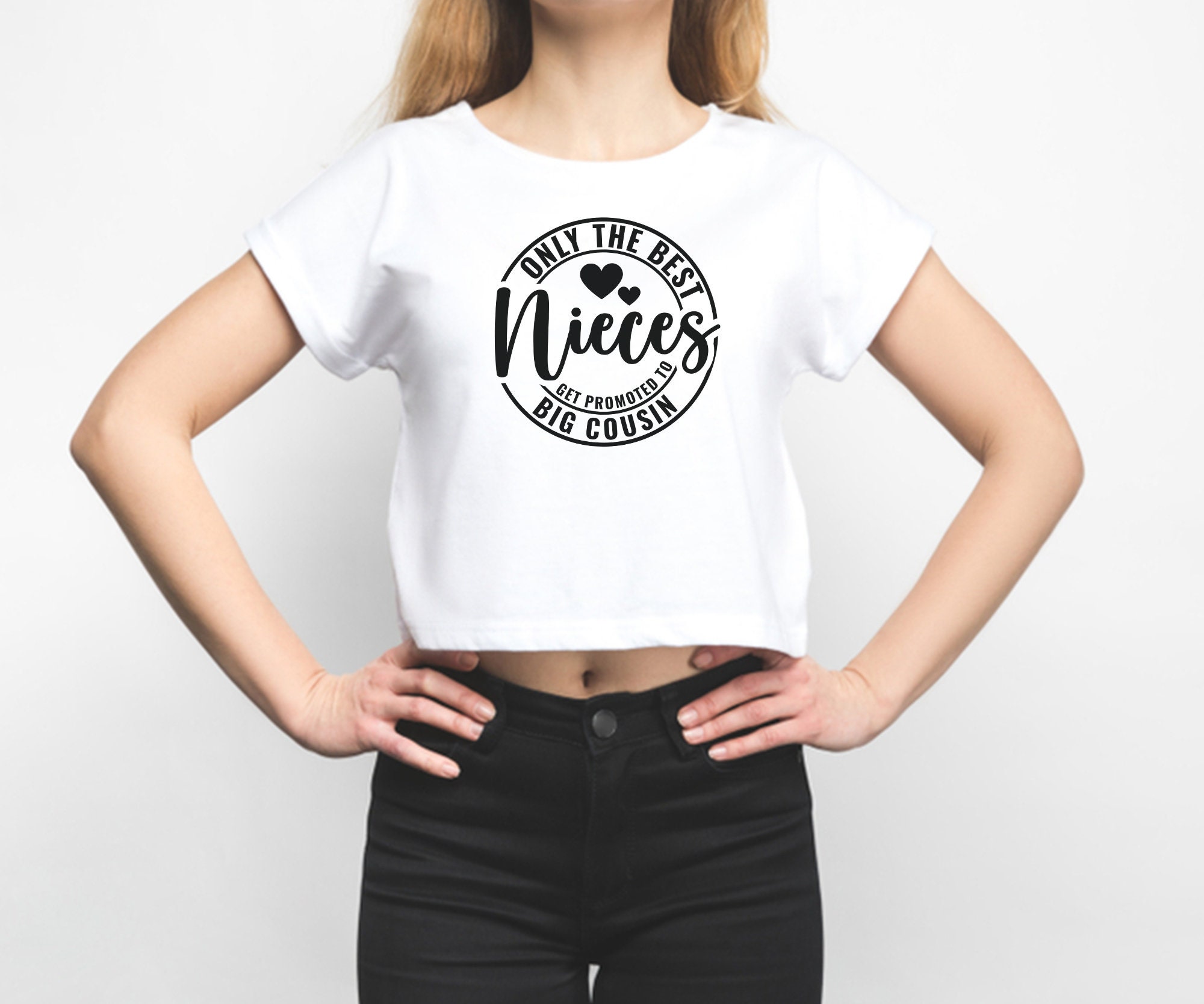 Only the Best Nieces Get Promoted to Big Cousin Svg Future - Etsy